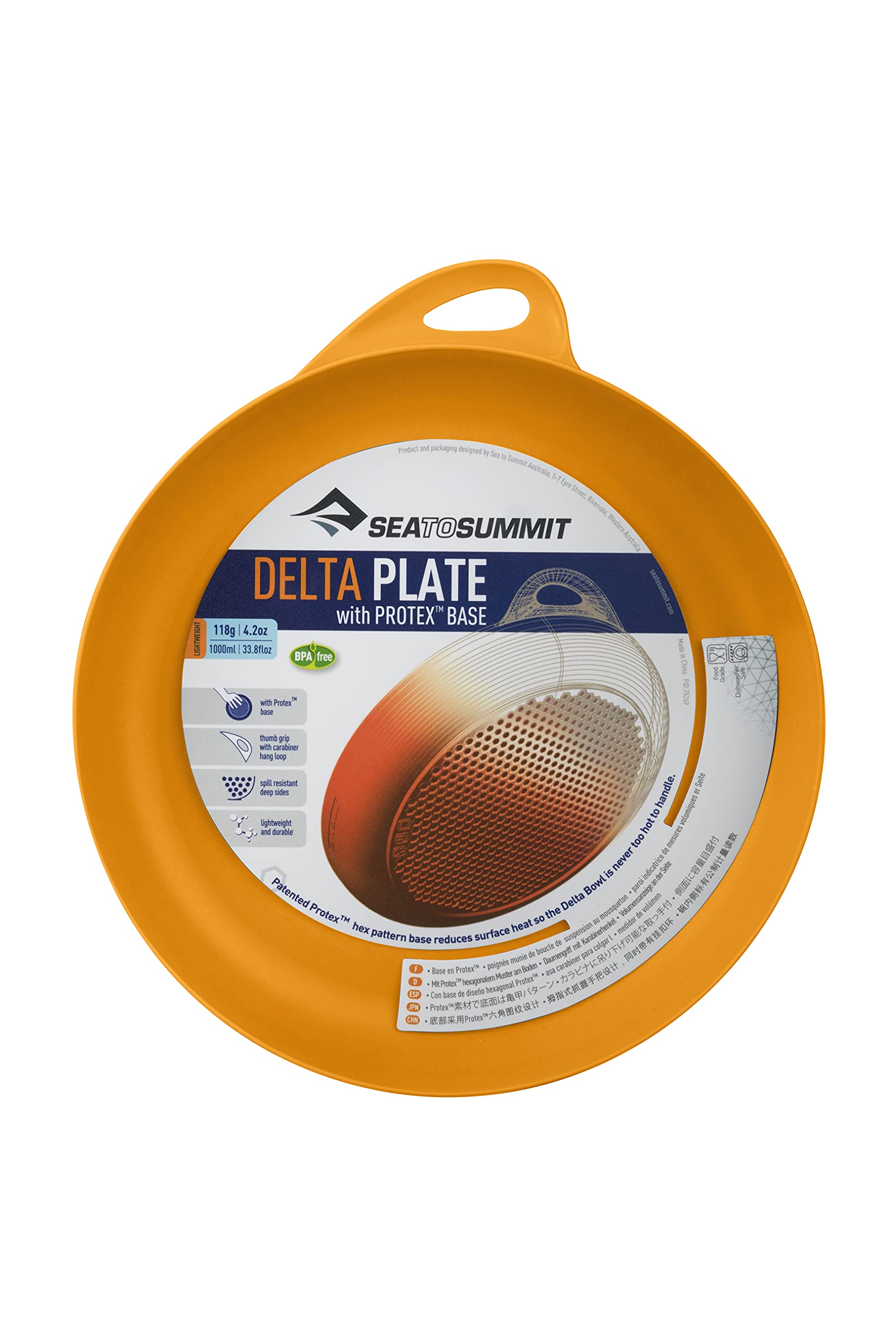 Sea to Summit Delta Plate,Orange