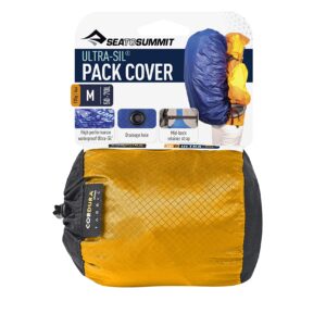 Sea to Summit SN240 Ultra-Light Siliconized Cordura Pack Cover,Yellow Gold,Medium