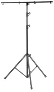 odyssey ltp6 9' tall tripod stand with 8-bolt t-bar, black