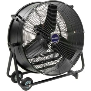 global industrial 24" portable tilt blower fan, direct drive