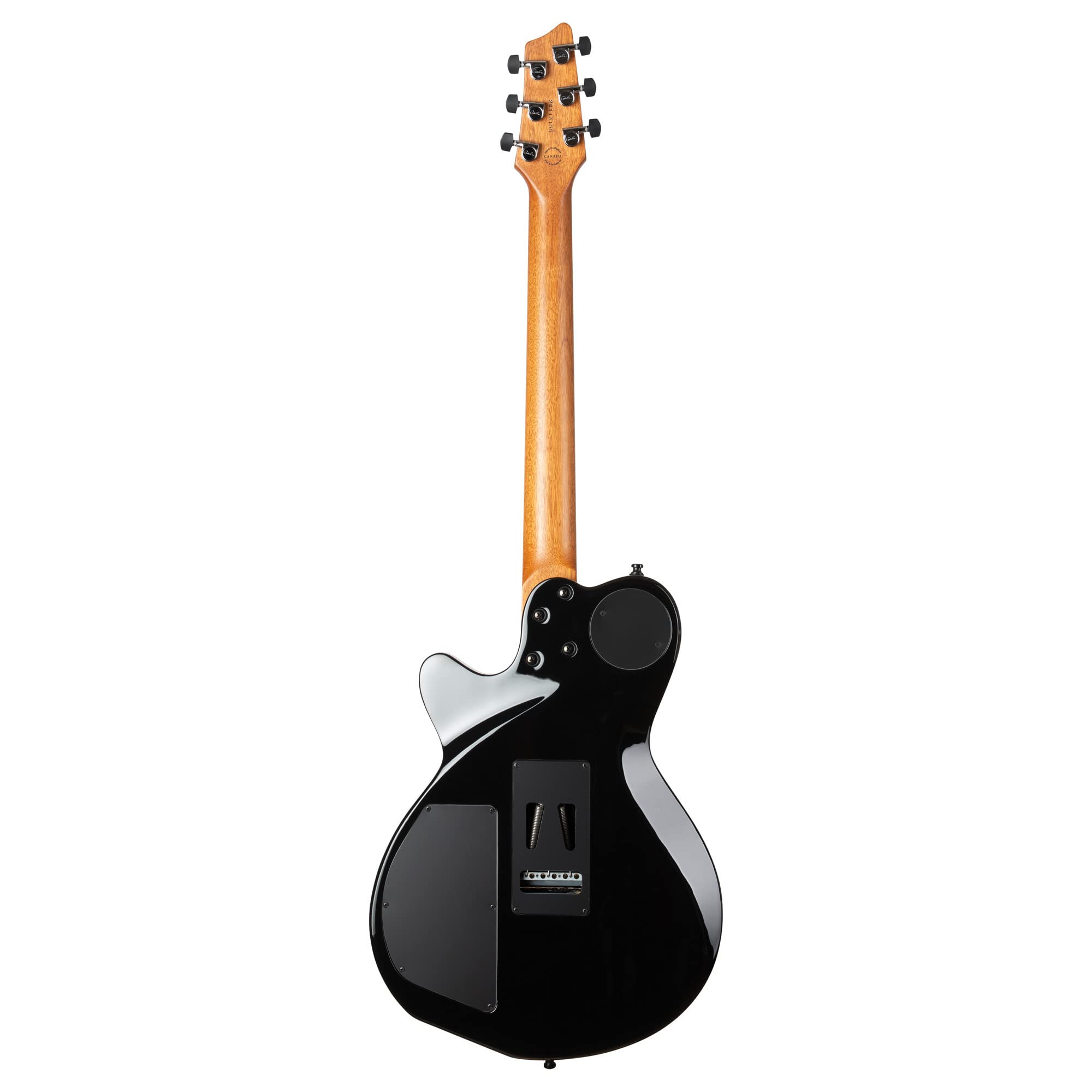 Godin XTSA Solid Body 3-Voice Electric Guitar (Trans Black)