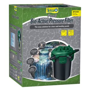 TetraPond Bio-Active Pressure Filter, For Ponds Up to 2500 Gallons