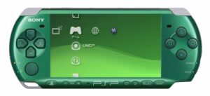 psp "playstation portable" spirited green (psp-3000sg)