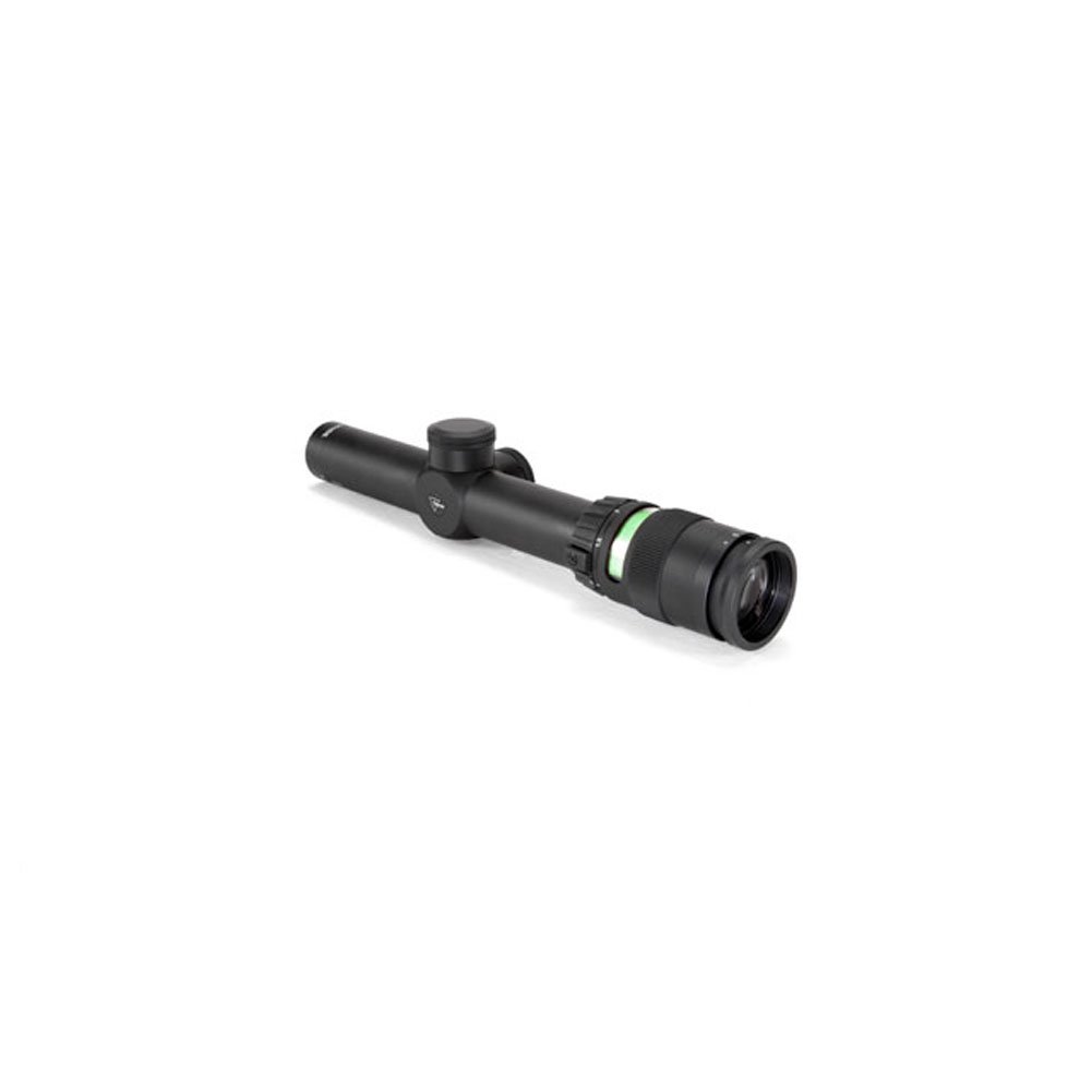 Trijicon TR24G AccuPoint 1-4x24mm Riflescope, 30mm Main Tube with BAC Green Triangle Post Reticle, Matte Black