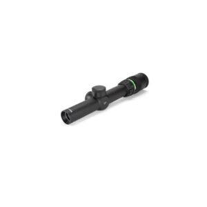 Trijicon TR24G AccuPoint 1-4x24mm Riflescope, 30mm Main Tube with BAC Green Triangle Post Reticle, Matte Black