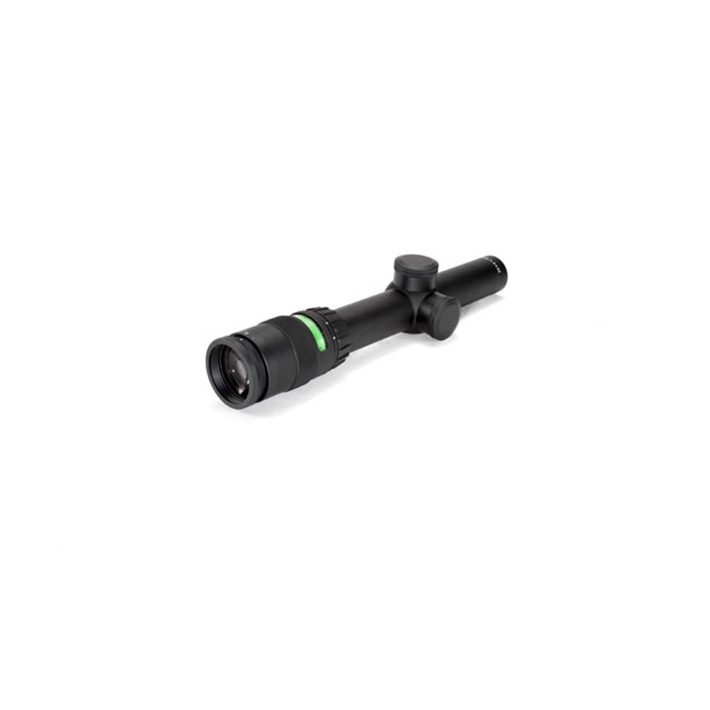 Trijicon TR24G AccuPoint 1-4x24mm Riflescope, 30mm Main Tube with BAC Green Triangle Post Reticle, Matte Black