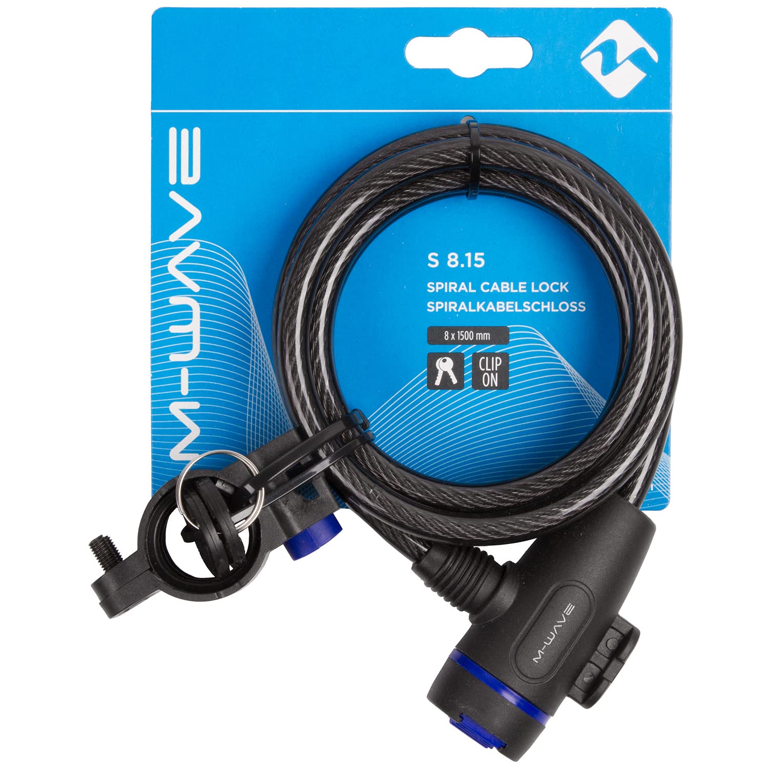 M-Wave Spiral Cable Lock