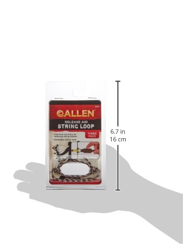 Allen Company Archery String Loop Release Aid (Pack of 3), Black