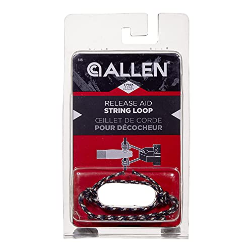 Allen Company Archery String Loop Release Aid (Pack of 3), Black