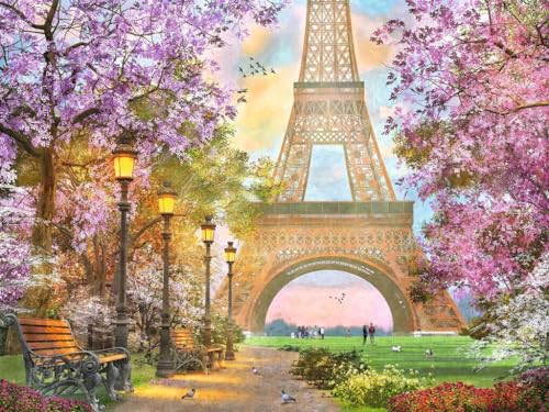 Ravensburger A Paris Stroll Puzzle - 1500 Unique Pieces | Precision Cut | Anti-Glare Surface | Ideal for Adults for Puzzle Enthusiasts