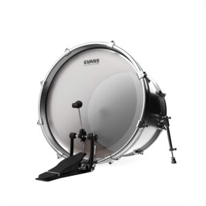 Evans EQ3 Frosted Bass Drum Head, 22 Inch