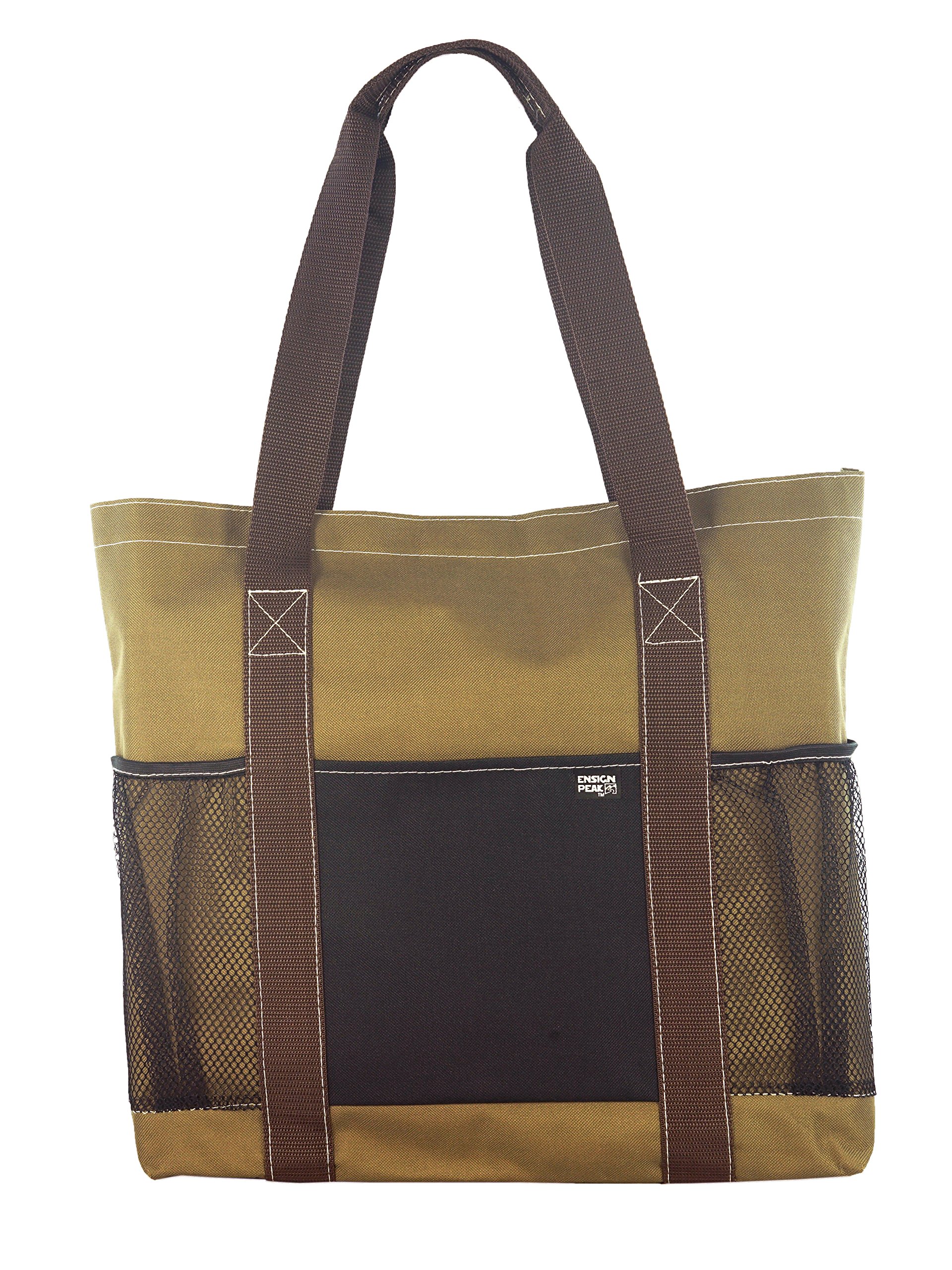 Ensign Peak Everyday Shoulder Tote, Brown