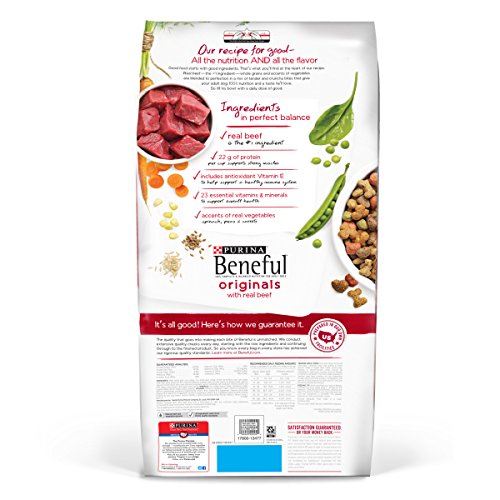 Purina Beneful Originals With Farm-Raised Beef, Real Meat Dog Food - 31.1 lb. Bag