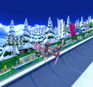 Mario and Sonic at the Olympic Winter Games - Nintendo Wii