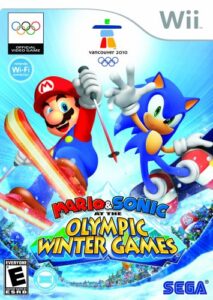 mario and sonic at the olympic winter games - nintendo wii