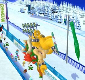 Mario and Sonic at the Olympic Winter Games - Nintendo Wii