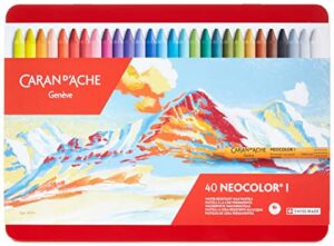 caran dache neocolor pastels (40 colors)