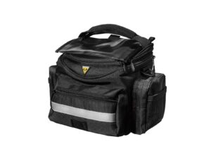 topeak tourguide handlebar bike bag with rain cover