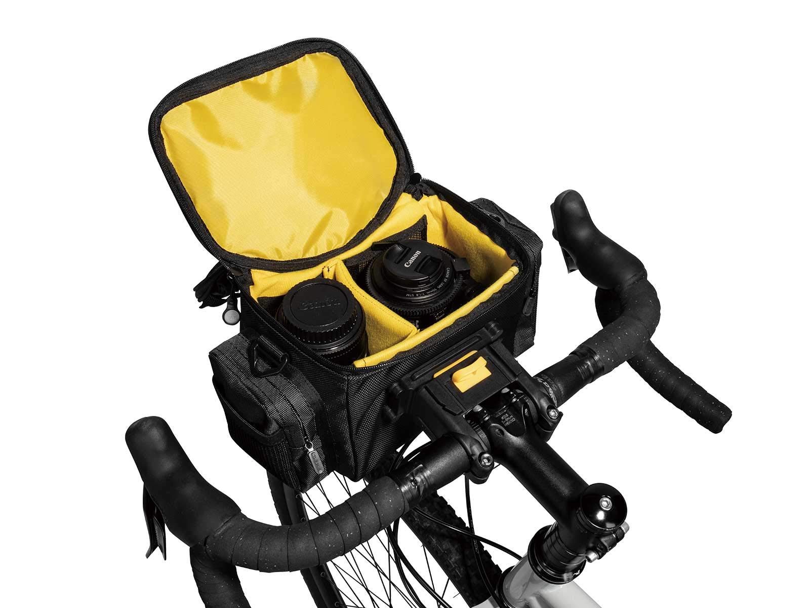 TOPEAK TourGuide HandleBar Bike Bag with Rain Cover