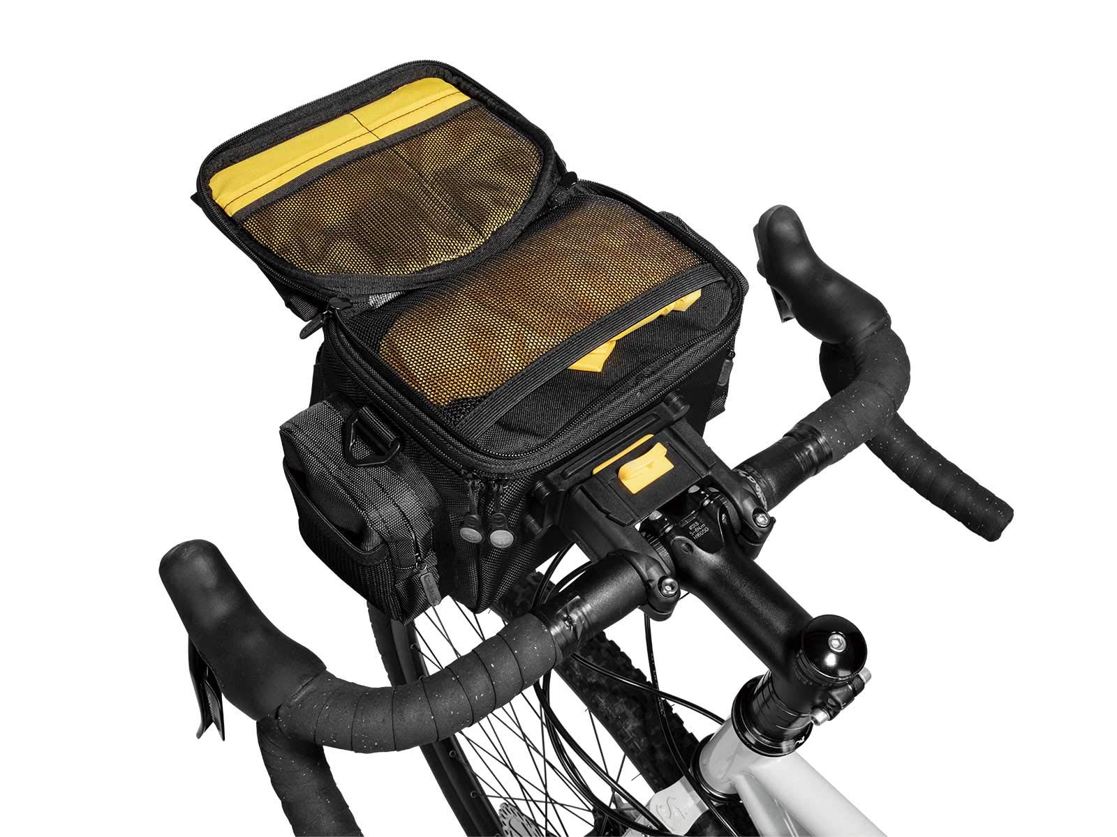 TOPEAK TourGuide HandleBar Bike Bag with Rain Cover