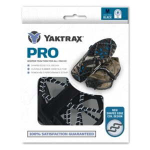 Yaktrax Pro Ice Grips - Medium - Black