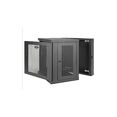 Tripp Lite - SRW12US 12U Wall Mount Rack Enclosure Server Cabinet, Hinged, 20.5" Deep, Switch-Depth (SRW12US) black