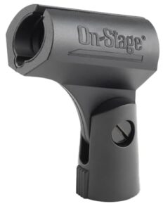 on-stage my120 unbreakable rubber condenser microphone clip