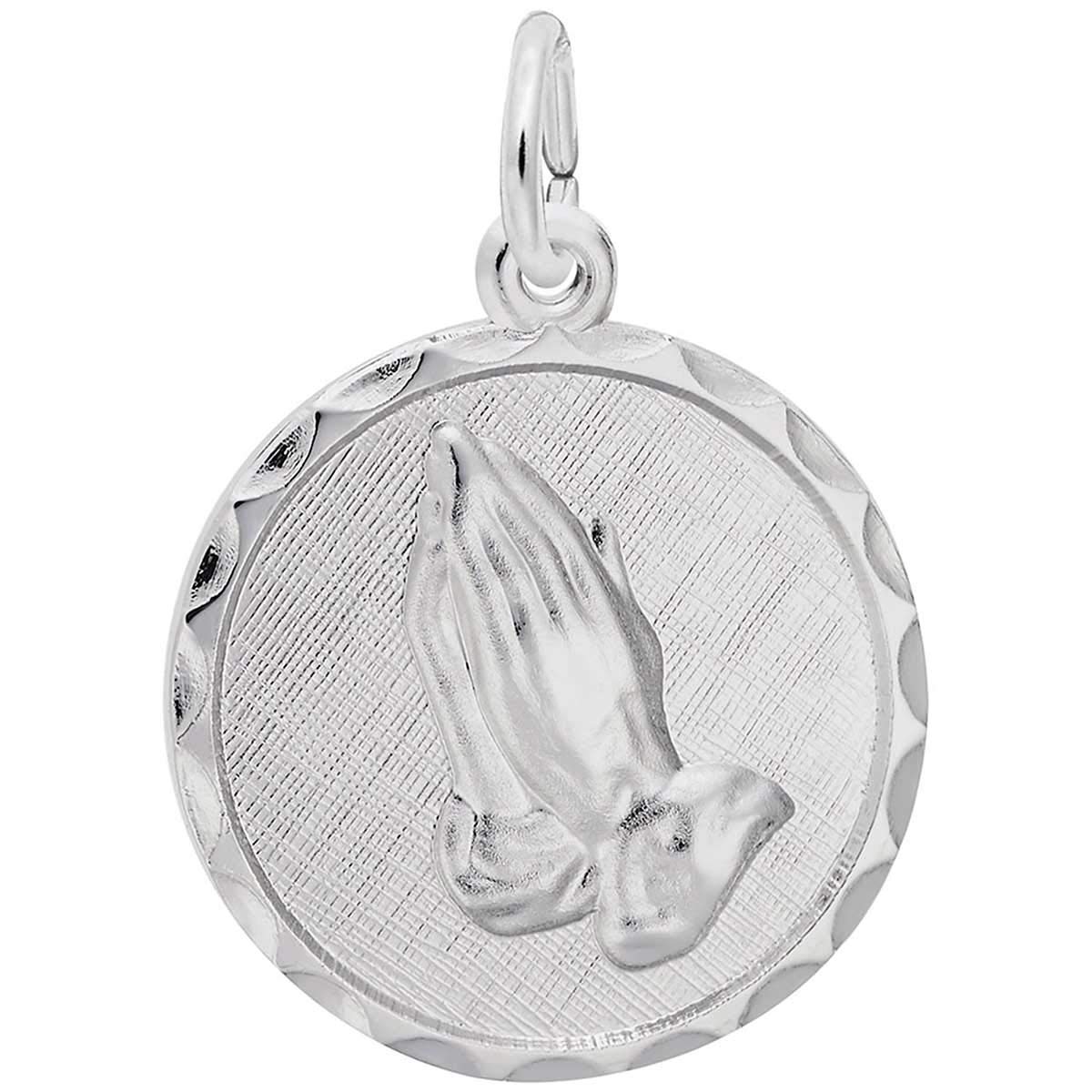 Rembrandt Charms Serenity Prayer Charm, Sterling Silver