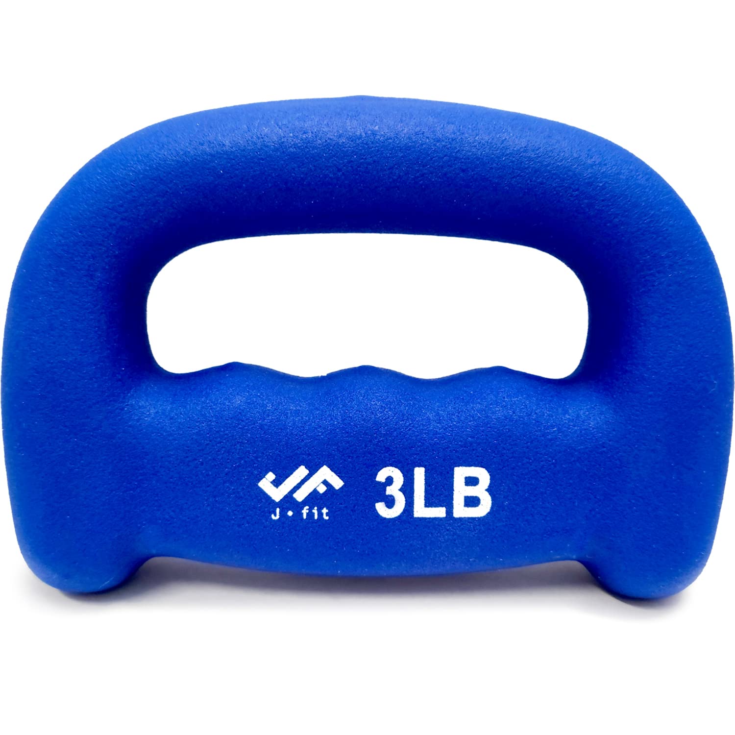 JFIT Neoprene D-Grip Dumbbell Weight, 3LB, 3 Pound