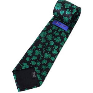 St. Patrick's Day Green Clover Fun Ties