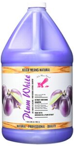 kelco 50:1 plum white shampoo gallon