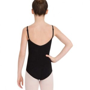 Capezio girls Classics Camisole With Adjustable Straps athletic leotards, Black, 10 12 US