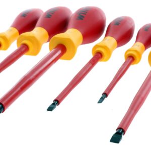 Wiha 32092 Slotted And Phillips Insulated Screwdriver Set, 1000 Volt