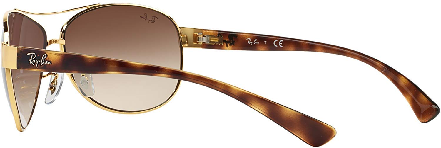 Ray-Ban Sunglasses - RB3386 / Frame: Gold Lens: Brown Gradient (63mm)