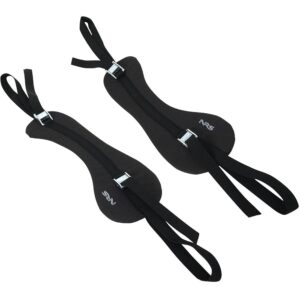 nrs contoured kayak thigh straps