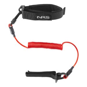 nrs coil paddle leash