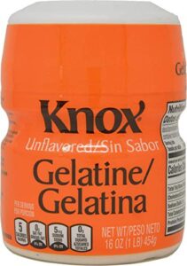 unflavored gelatin - 1 lb