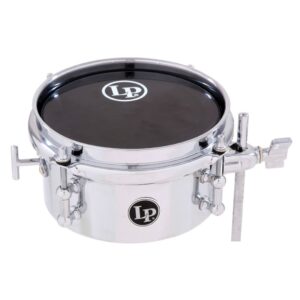 lp micro snare drum, 6 inch, chrome over steel