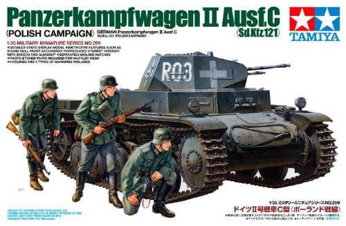 Tamiya Models Pzkpfw Ii Ausf.C (4) 1/35