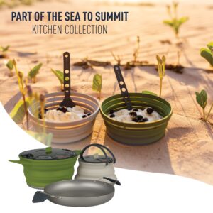 Sea to Summit Alpha Set Camping Cutlery Set with Knife, Fork, and Spoon