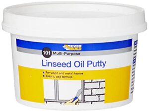 everbuild multi purpose linseed oil putty 101 natural 500gm