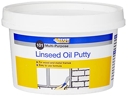 Everbuild Multi Purpose Linseed Oil Putty 101 Natural 500Gm