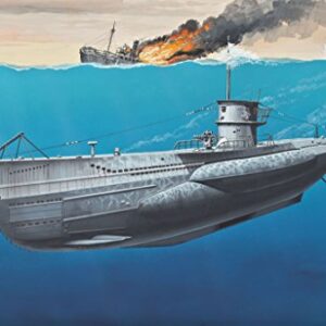 Revell Germany 05093 Type VIIC U-Boat Model Kit Dark Gray