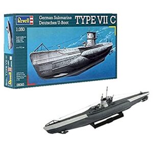 Revell Germany 05093 Type VIIC U-Boat Model Kit Dark Gray