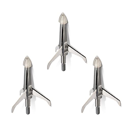 New Archery Products Spitfire Mechancial Broadhead 100 Grain Three Blade Cut on Contact 3 Pack