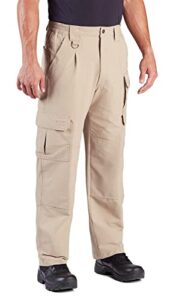 propper men's lightweight tactical pants, 34w x 30l, khaki