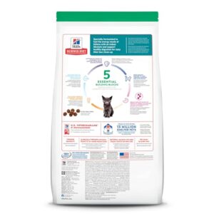 Hill's Science Diet Indoor, Kitten, Easy Litter Box Cleanup, Dry Cat Food, Chicken Recipe, 3.5 lb Bag