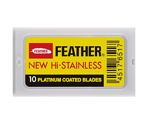 Feather Double Edge Safety Razor Blades 200 Count