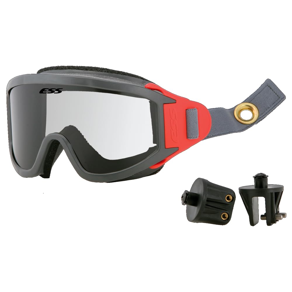 ESS 740-0287 Ess Clear Fire Goggle, Anti-Fog, Scratch-Resistant