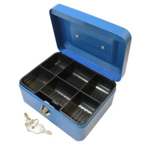 cathedral 6" cash box blue